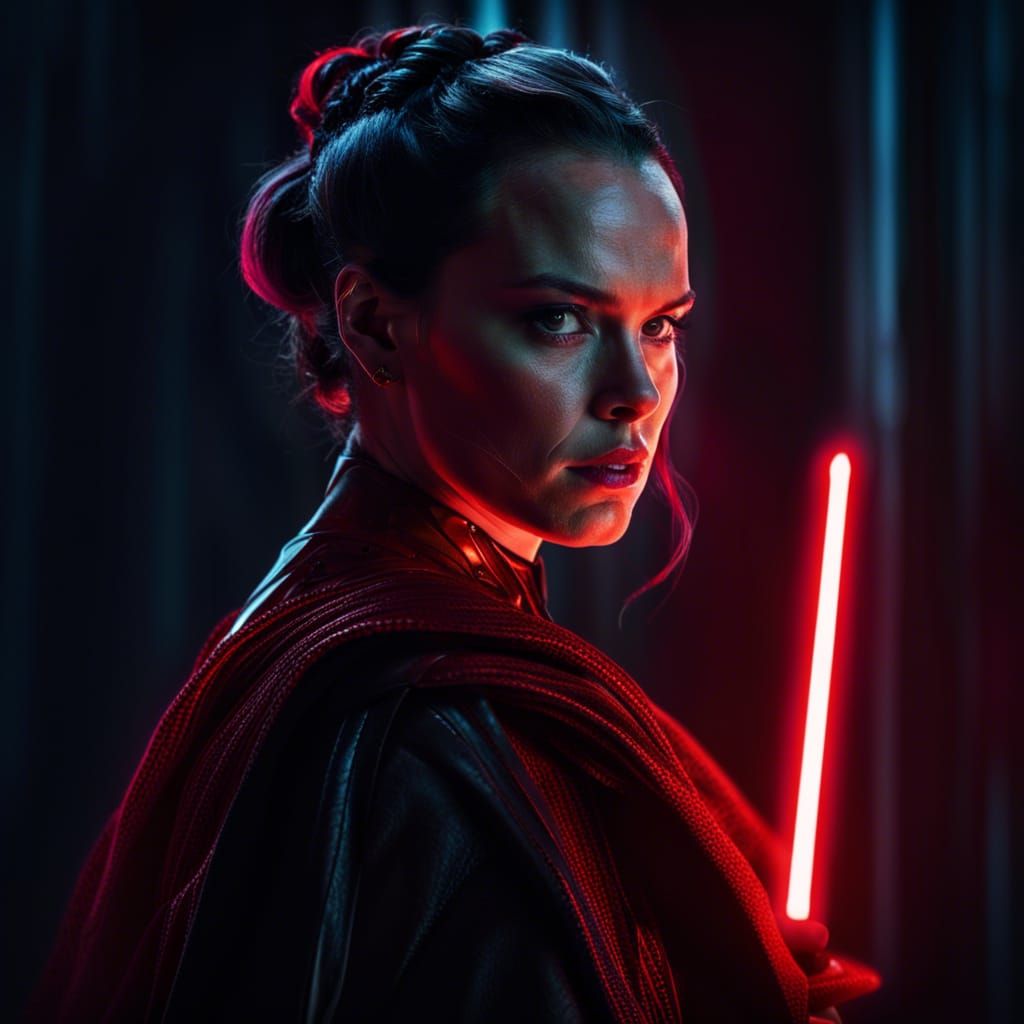 Sith Empress Rey Palpatine, evolved and upgraded - 8 - AI Generated ...