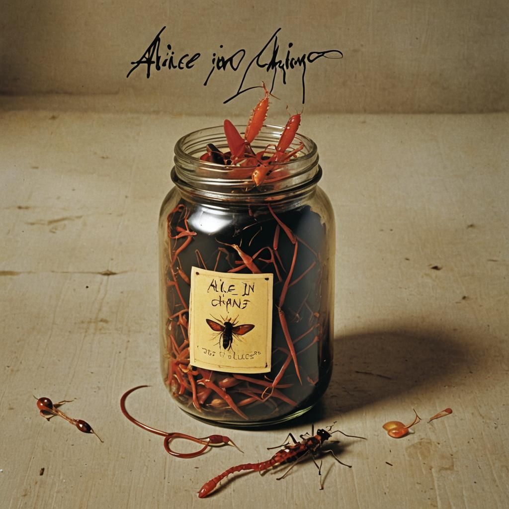 Alice in Chains Jar of Insects - AI Generated Artwork - NightCafe Creator