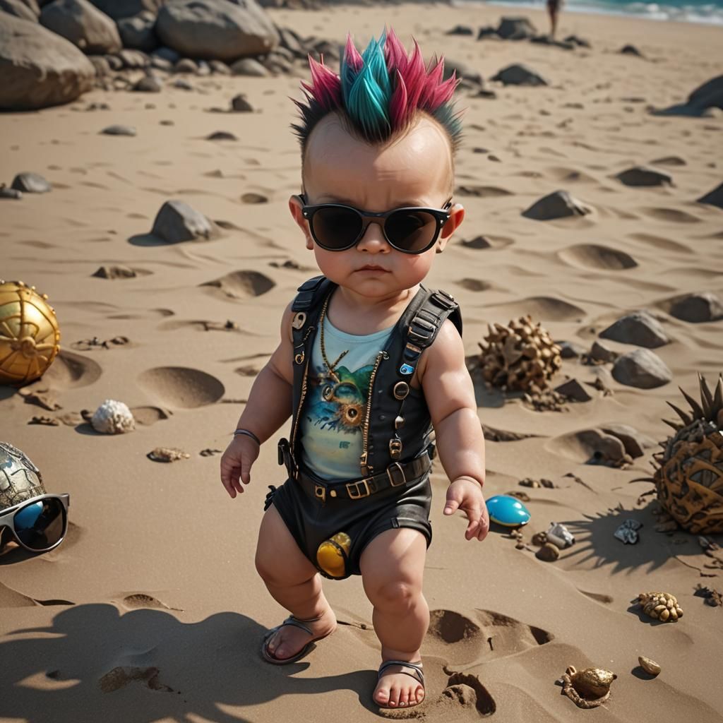 Baby Power - AI Generated Artwork - NightCafe Creator