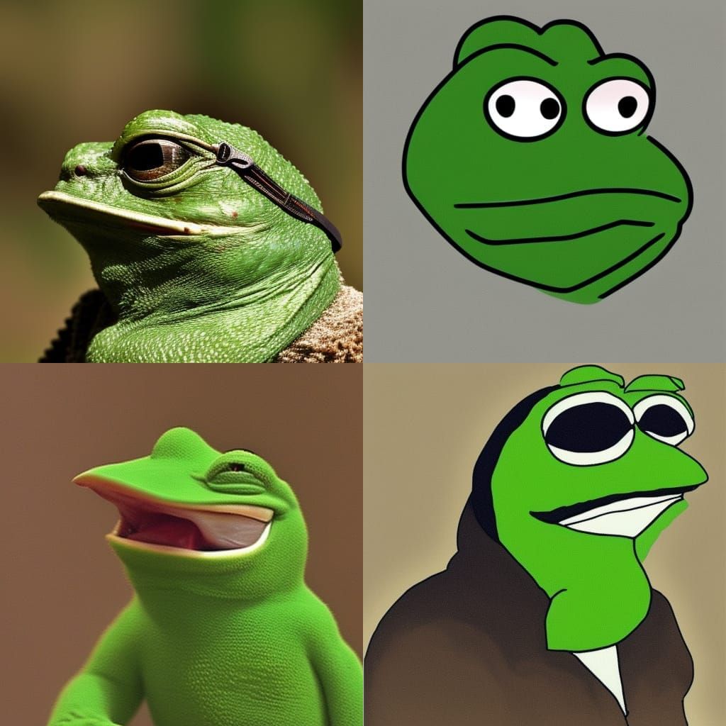 The rarest pepe - AI Generated Artwork - NightCafe Creator