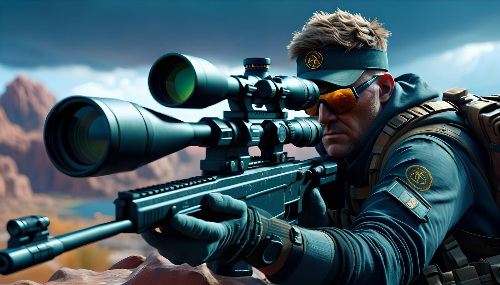 Sniper - AI Generated Artwork - NightCafe Creator