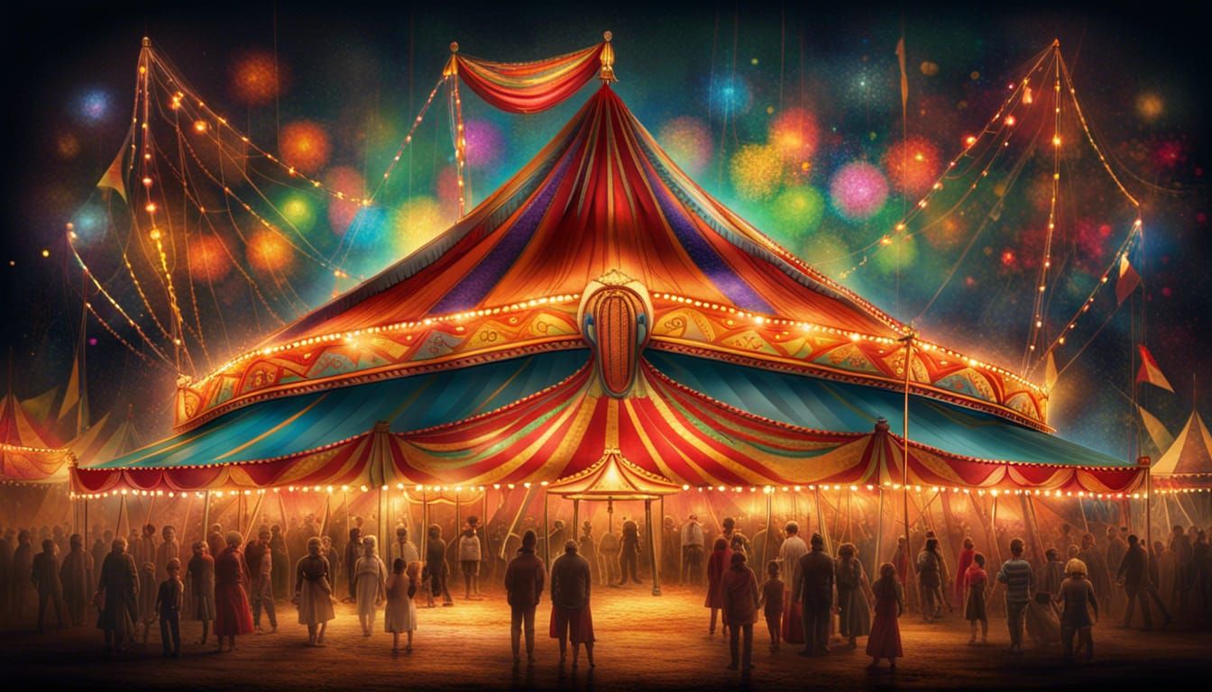 The magnificent circus - AI Generated Artwork - NightCafe Creator