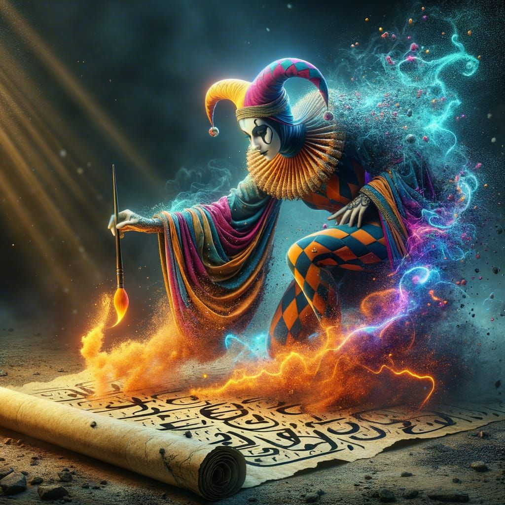 Fantasy calligraphy - Fantasy calligraphy