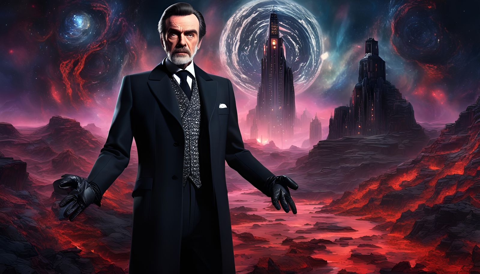 Anthony ainley as the Master from Doctor who - AI Generated Artwork ...