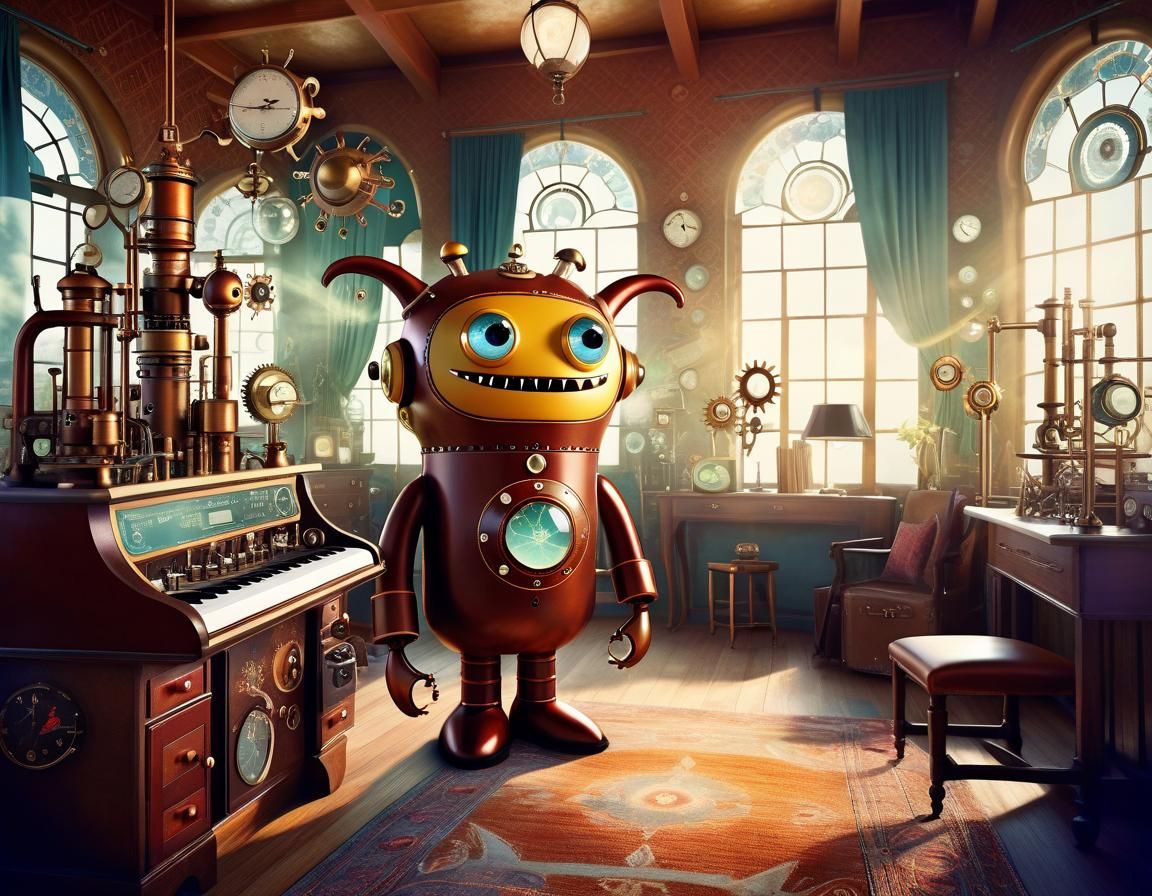 little monster - AI Generated Artwork - NightCafe Creator