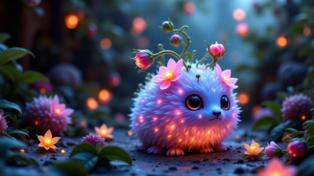 The Bloompuff is a small, fluffy creature about the size of a housecat ...