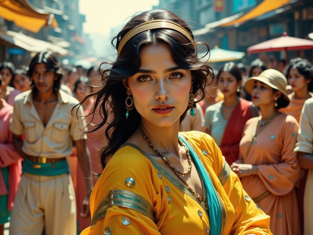 This is who I am - Ethereal Bollywood Goddess Entertains Vib...