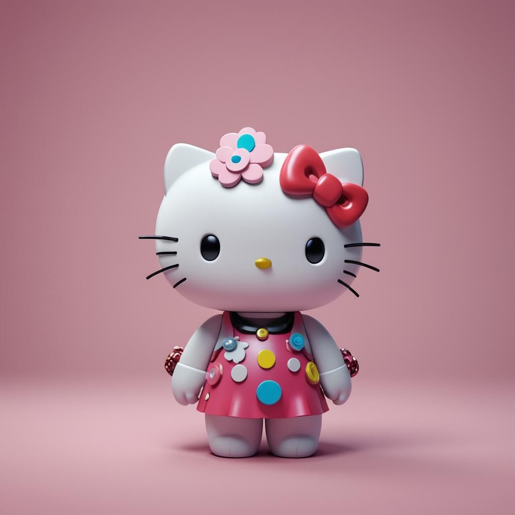 hello kitty - AI Generated Artwork - NightCafe Creator