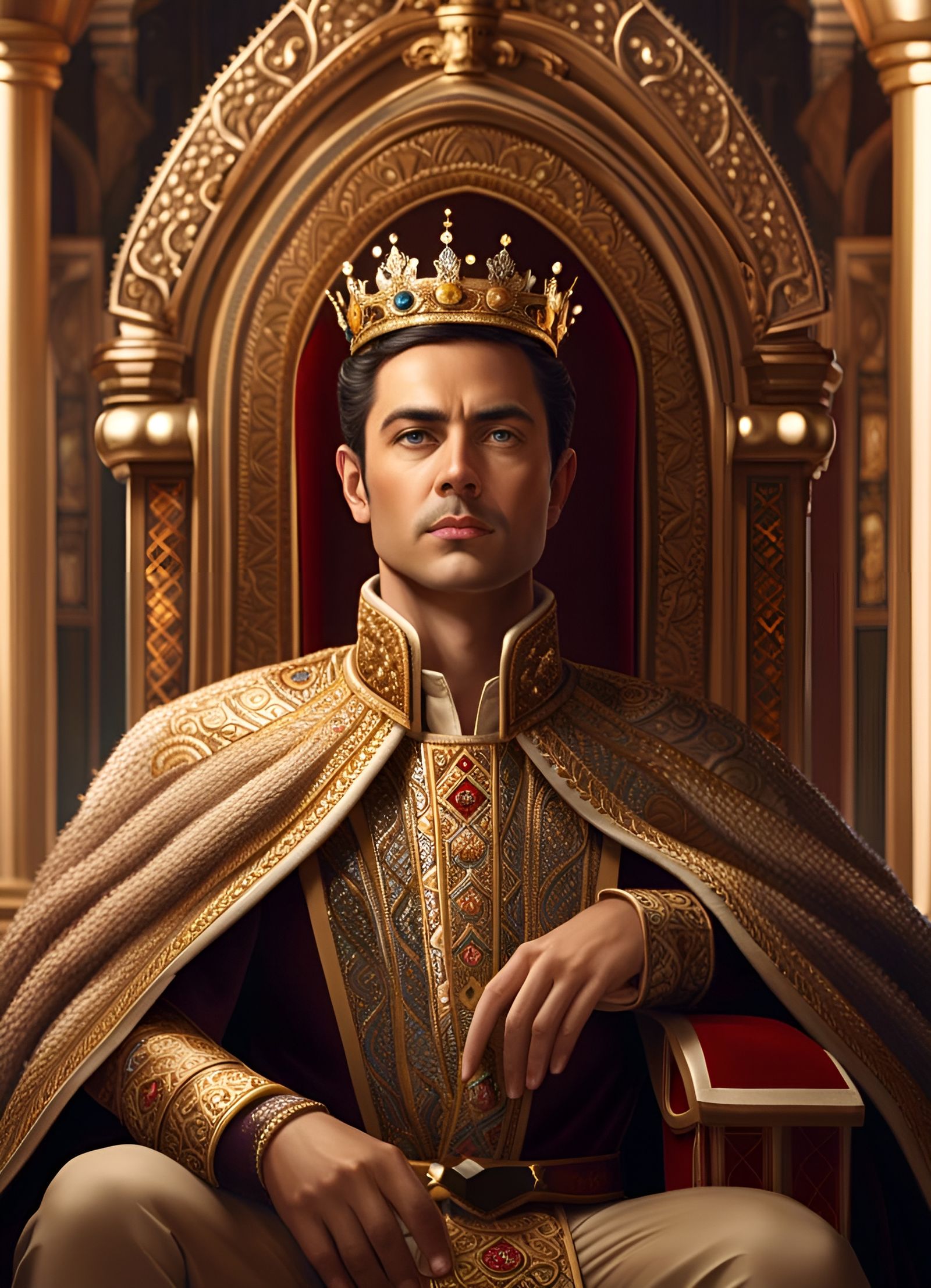 The King - AI Generated Artwork - NightCafe Creator