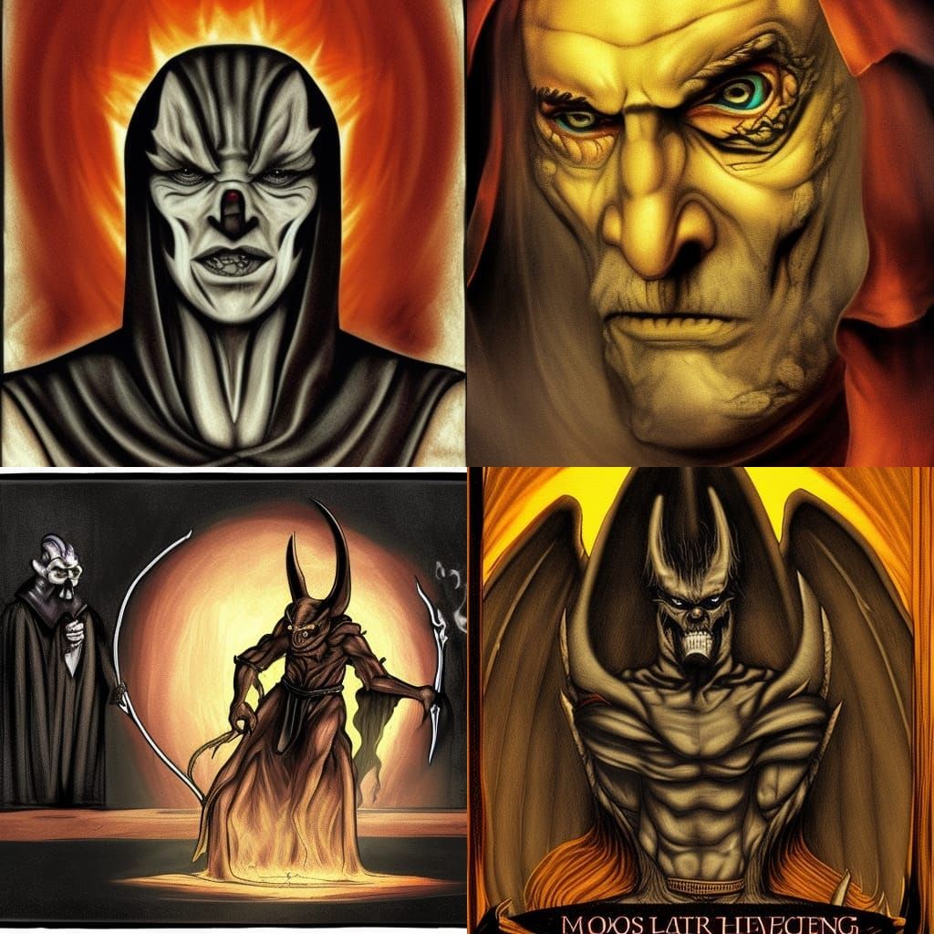 The Father of Lies, the unholy spirit, Dark lord, The Evil One, The ...