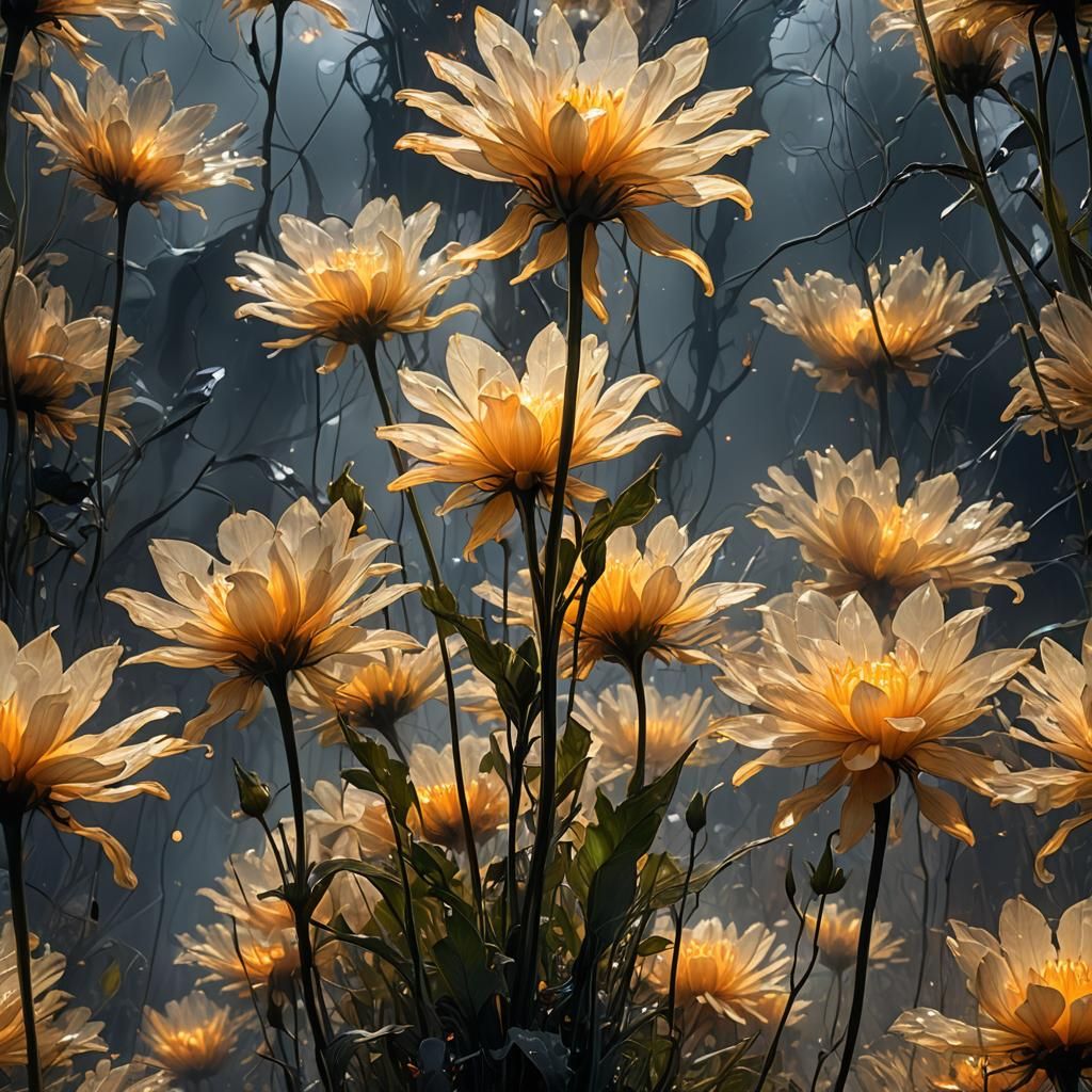 Flowers - AI Generated Artwork - NightCafe Creator