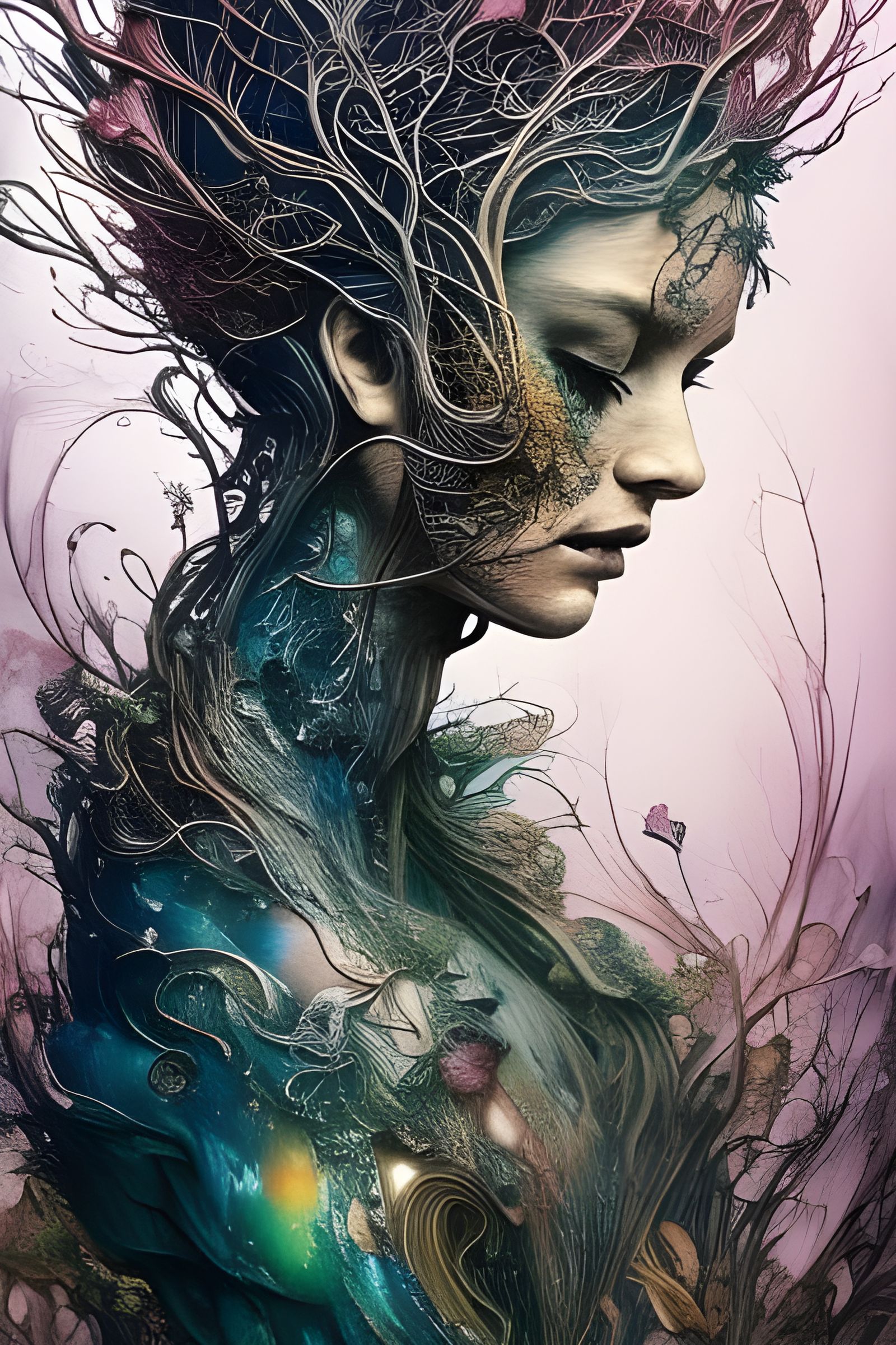 Tree Goddess - AI Generated Artwork - NightCafe Creator