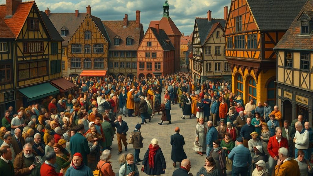 On main square - On main square