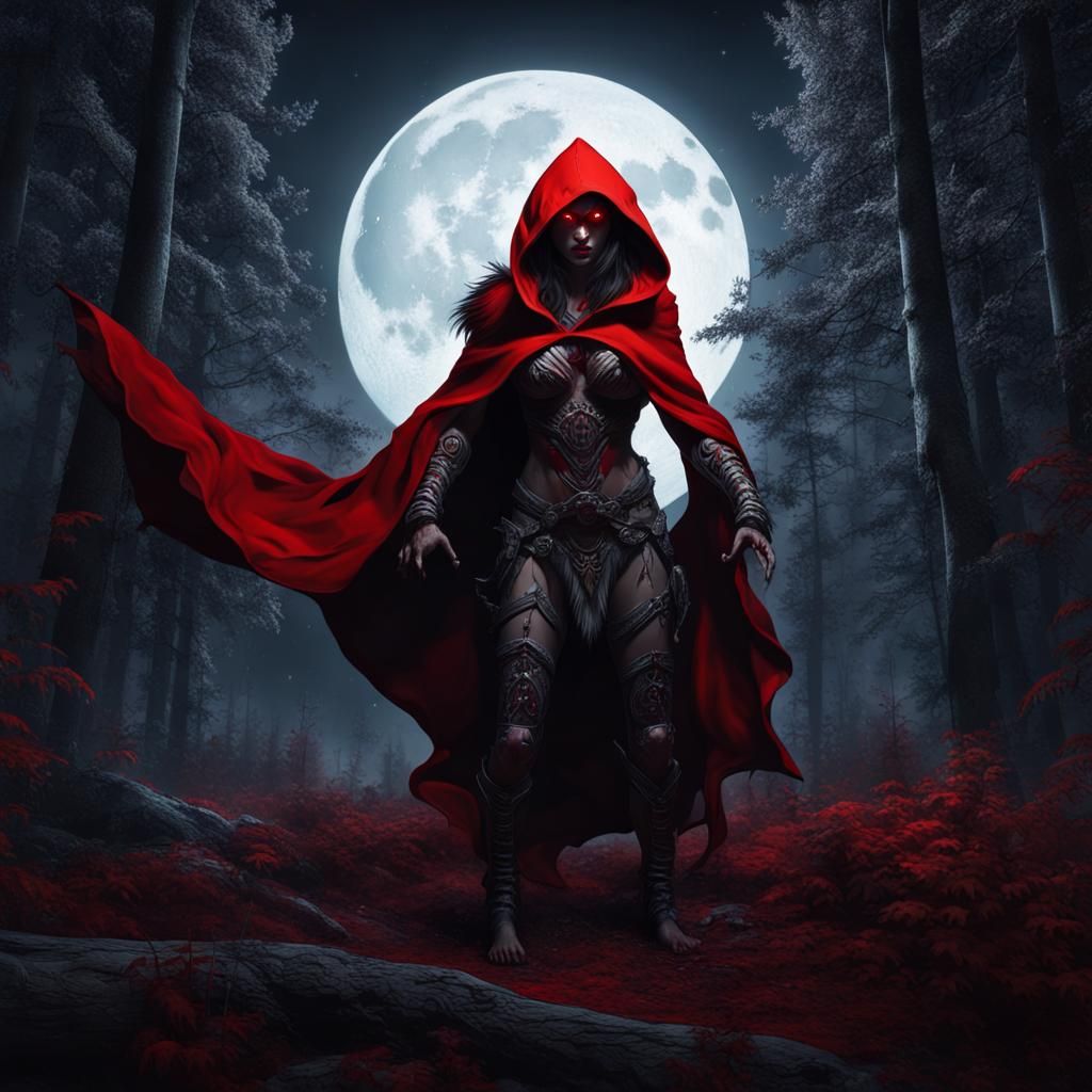 Red hood - AI Generated Artwork - NightCafe Creator