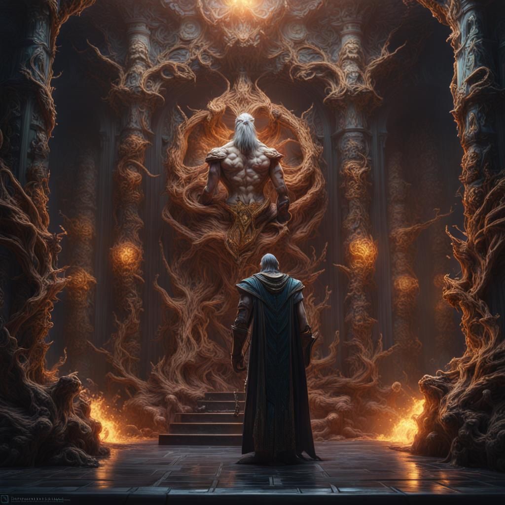 Picture of the nameless God I Am, invisible power - AI Generated ...