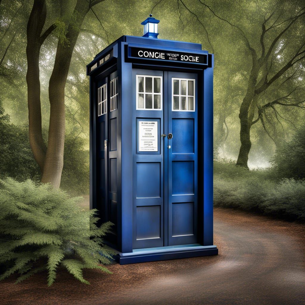 TARDIS - AI Generated Artwork - NightCafe Creator