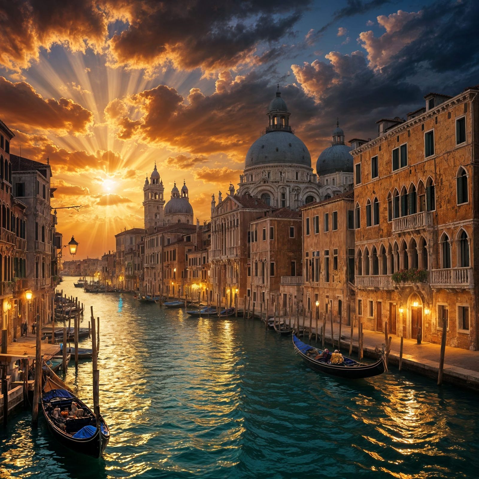 Sunset Over Venice - Sunset Over Venice