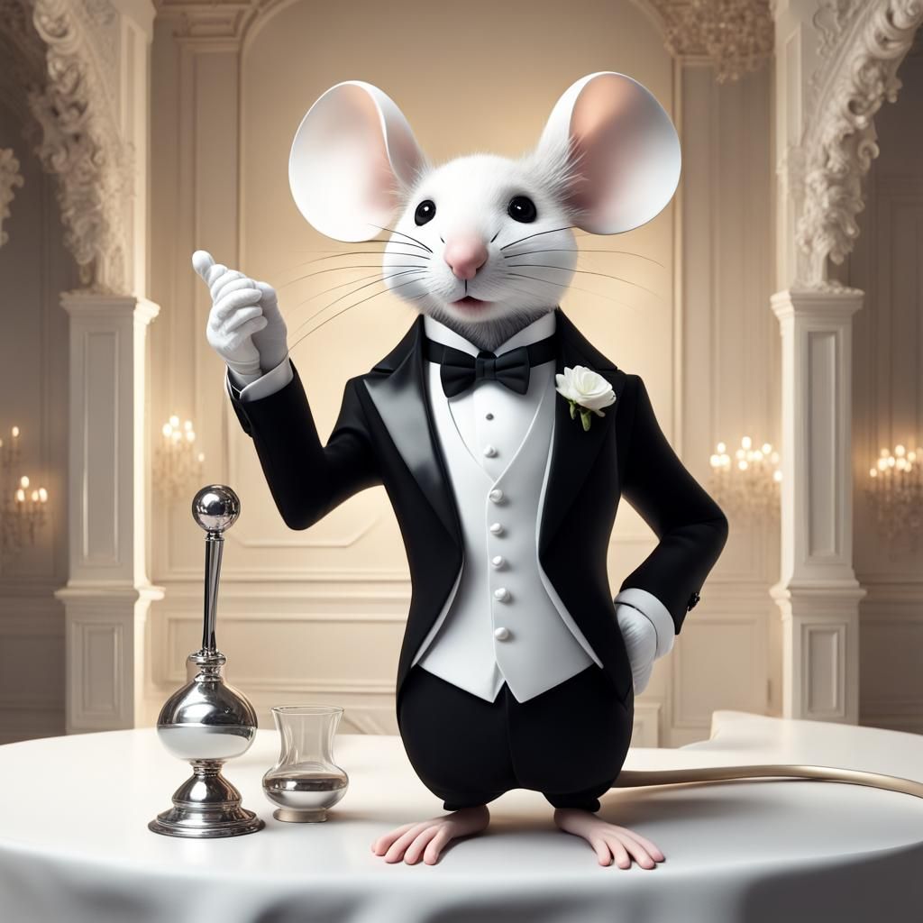 butler mouse - AI Generated Artwork - NightCafe Creator