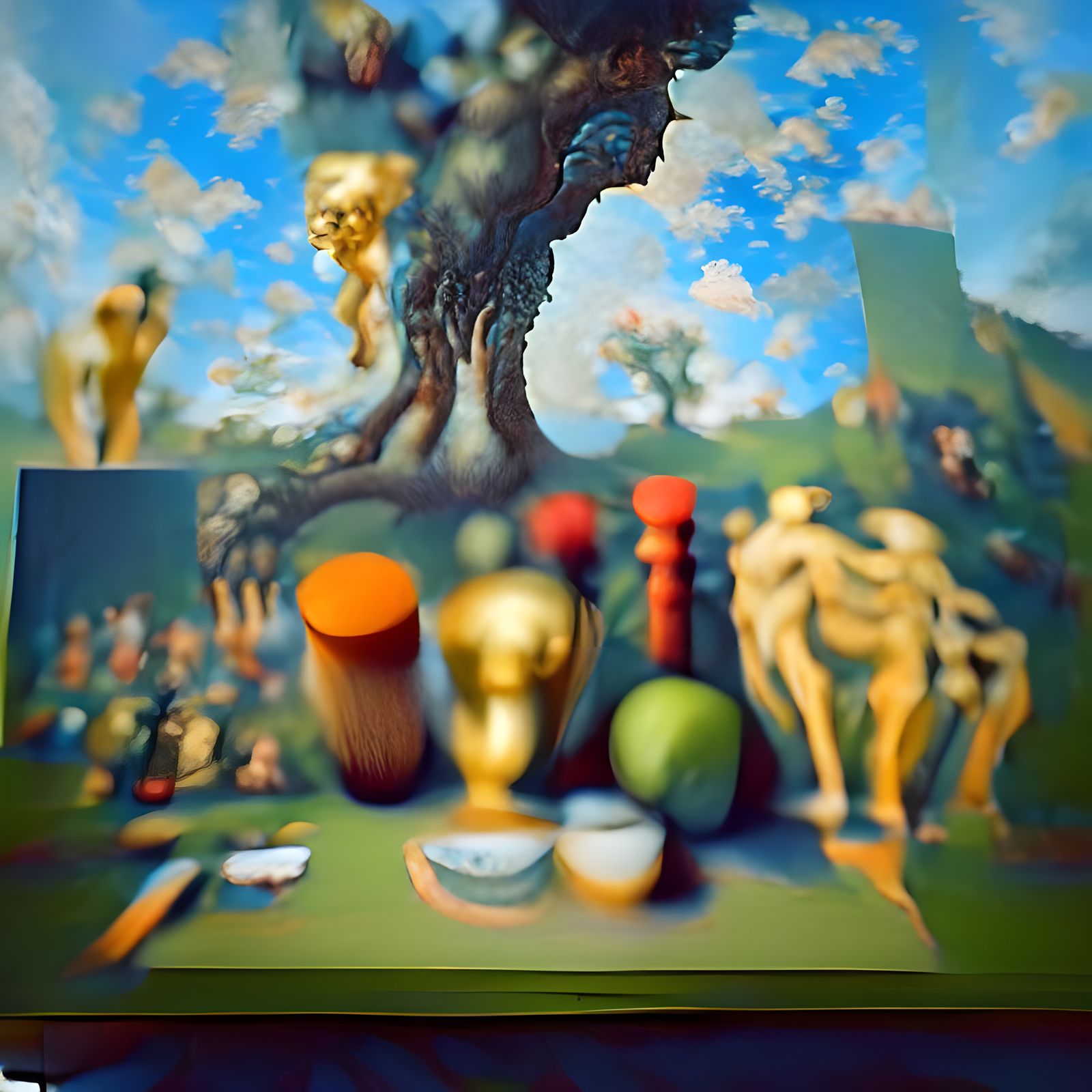 cult of Dionysus; occult; by René Magritte, Diego Rivera, Félix ...