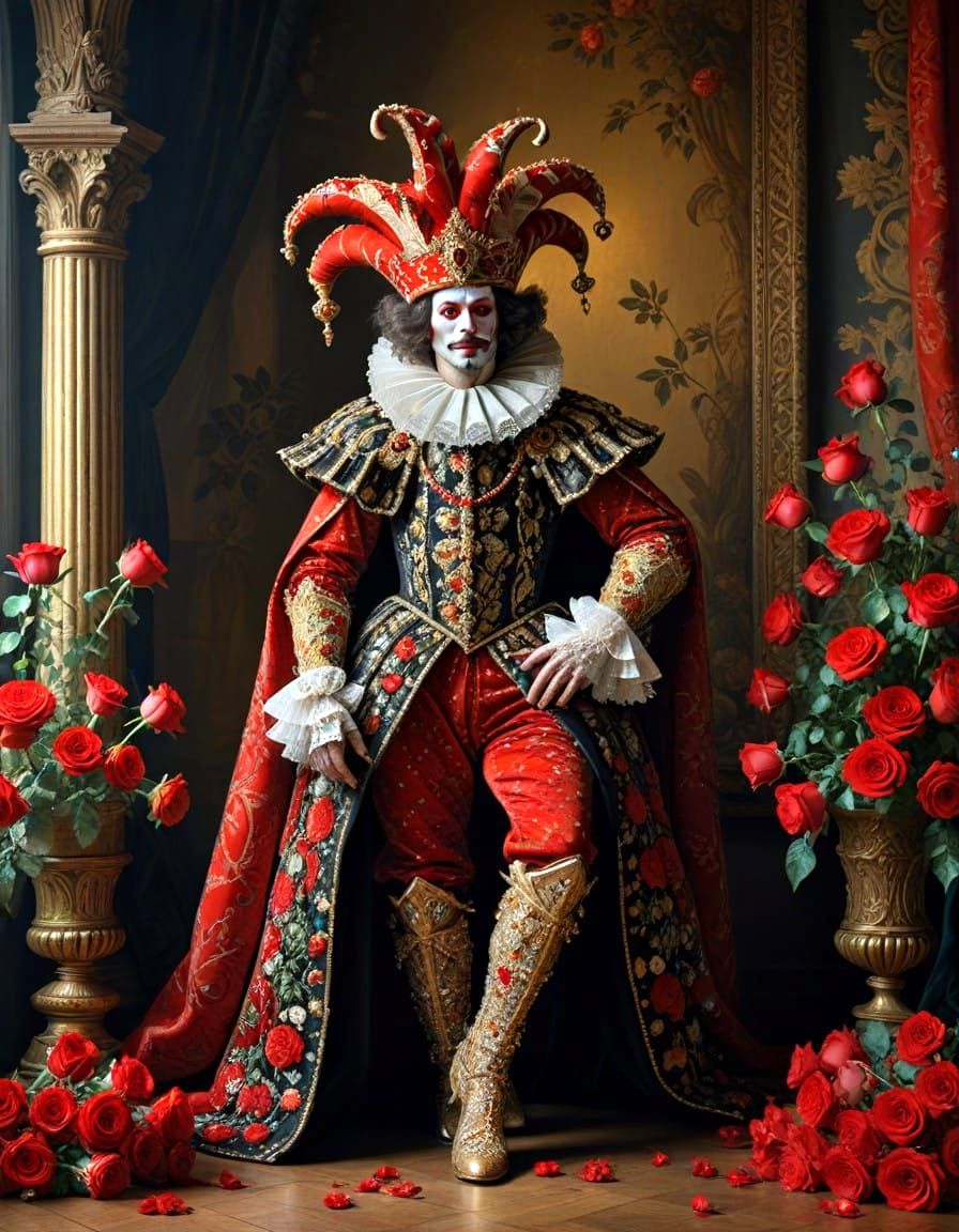 Court Jester ____ a Formal Portrait