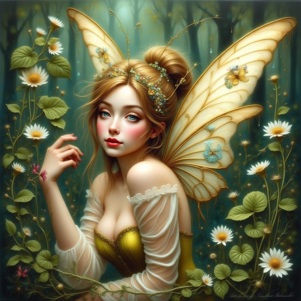 Tinkerbell thinking of Peter - Tinkerbell thinking of Peter