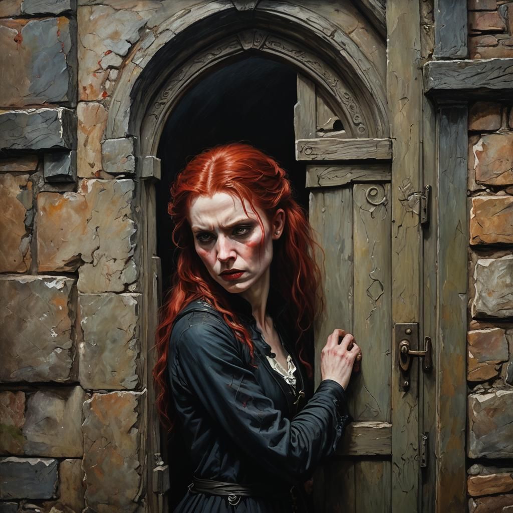 Dearg Due - Mysterious Red Haired Vampire at an 18th Century...