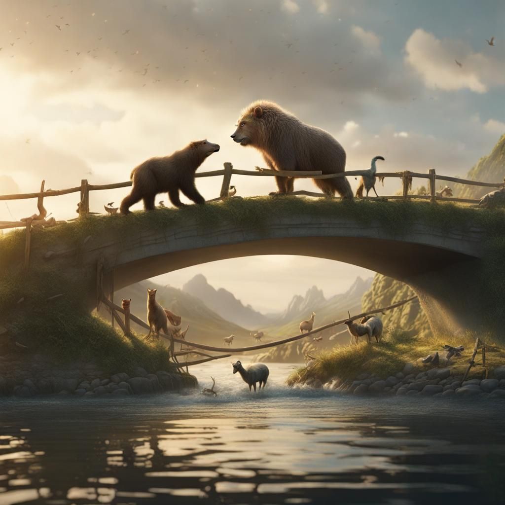 Bridge - AI Generated Artwork - NightCafe Creator