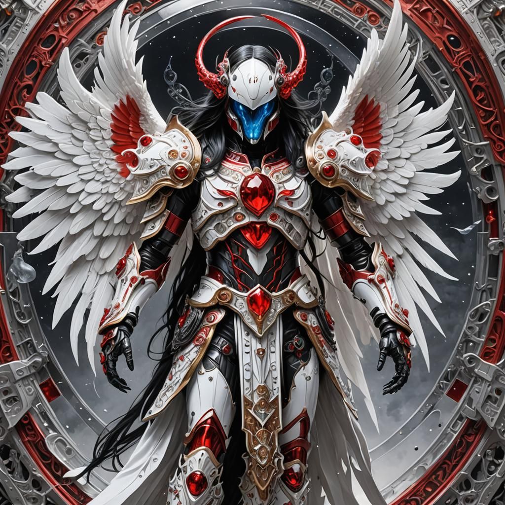 Alternate Version of Asariel Wearing Her Mask/Helmet - AI Generated ...