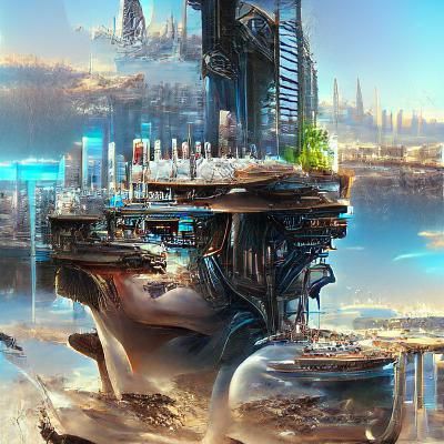 Future Civilization - AI Generated Artwork - NightCafe Creator
