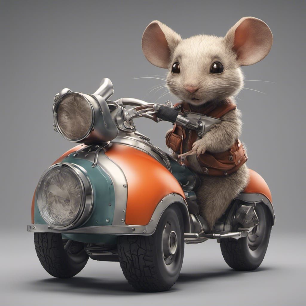 Ralph | Mouse and the Motorcycle | Beverly Cleary - AI Generated ...
