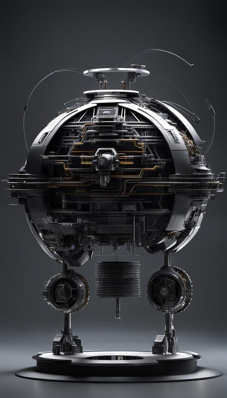 Futuristic machine X - AI Generated Artwork - NightCafe Creator