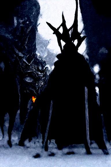 The witch king of Agmar sinister by Greg Rutkowski 8k resolution concept art Unreal Engine 5 ...