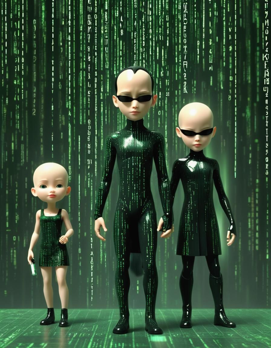 a Beautiful adorable-Trinity of Matrix movie, duality universe of ...