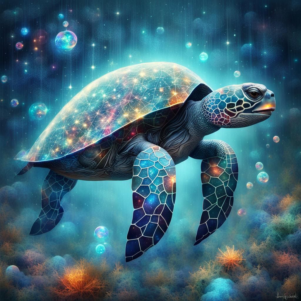 sea turtle - AI Generated Artwork - NightCafe Creator