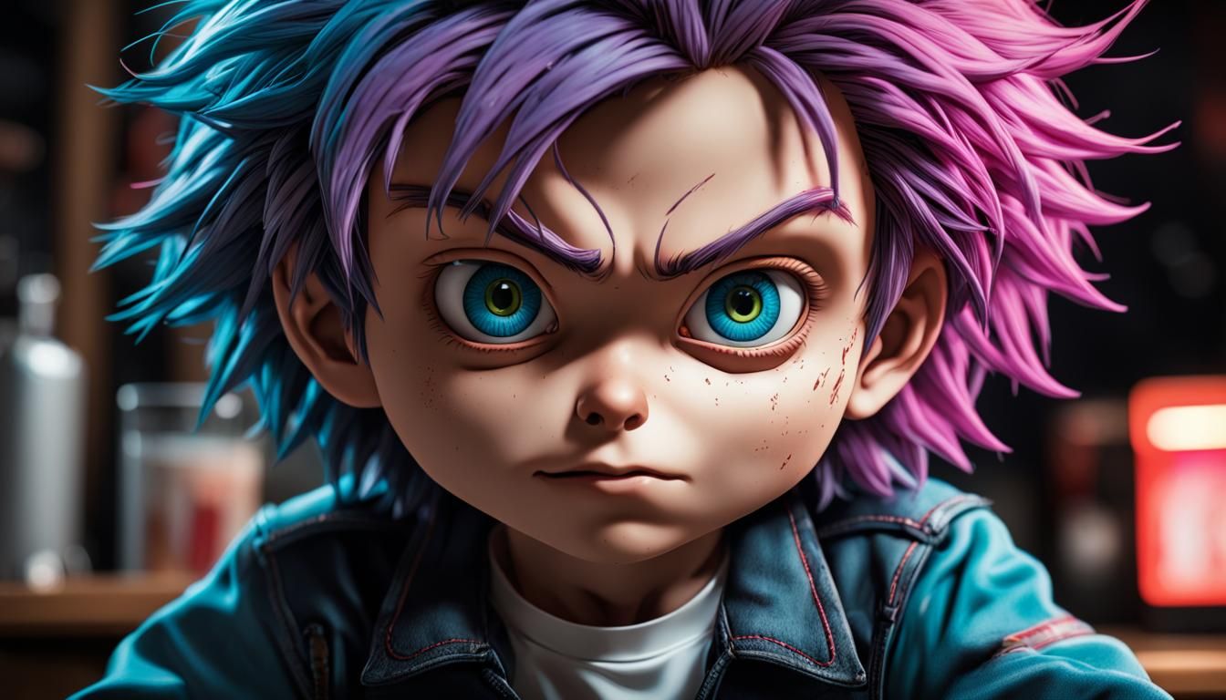 Chucky Chuckson Manga Comic - AI Generated Artwork - NightCafe Creator