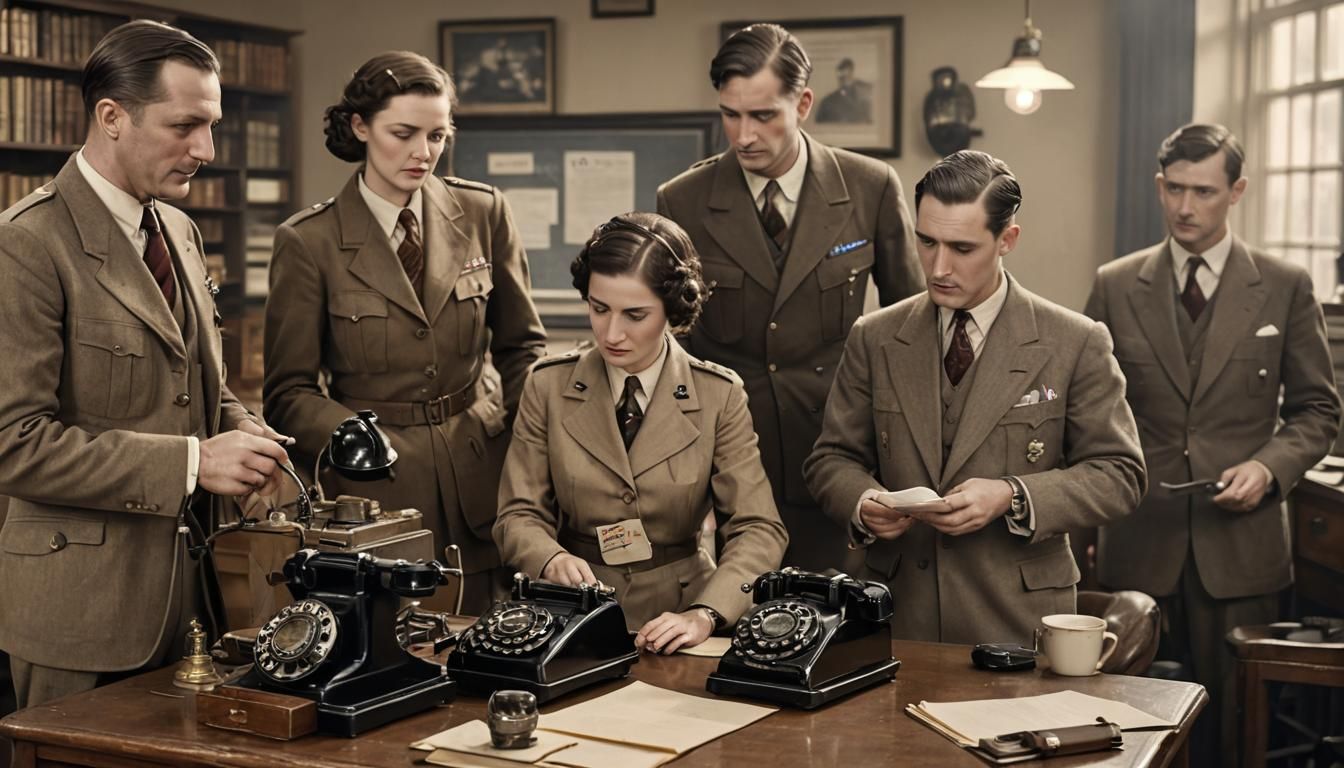 Well? Which phone rang? - AI Generated Artwork - NightCafe Creator