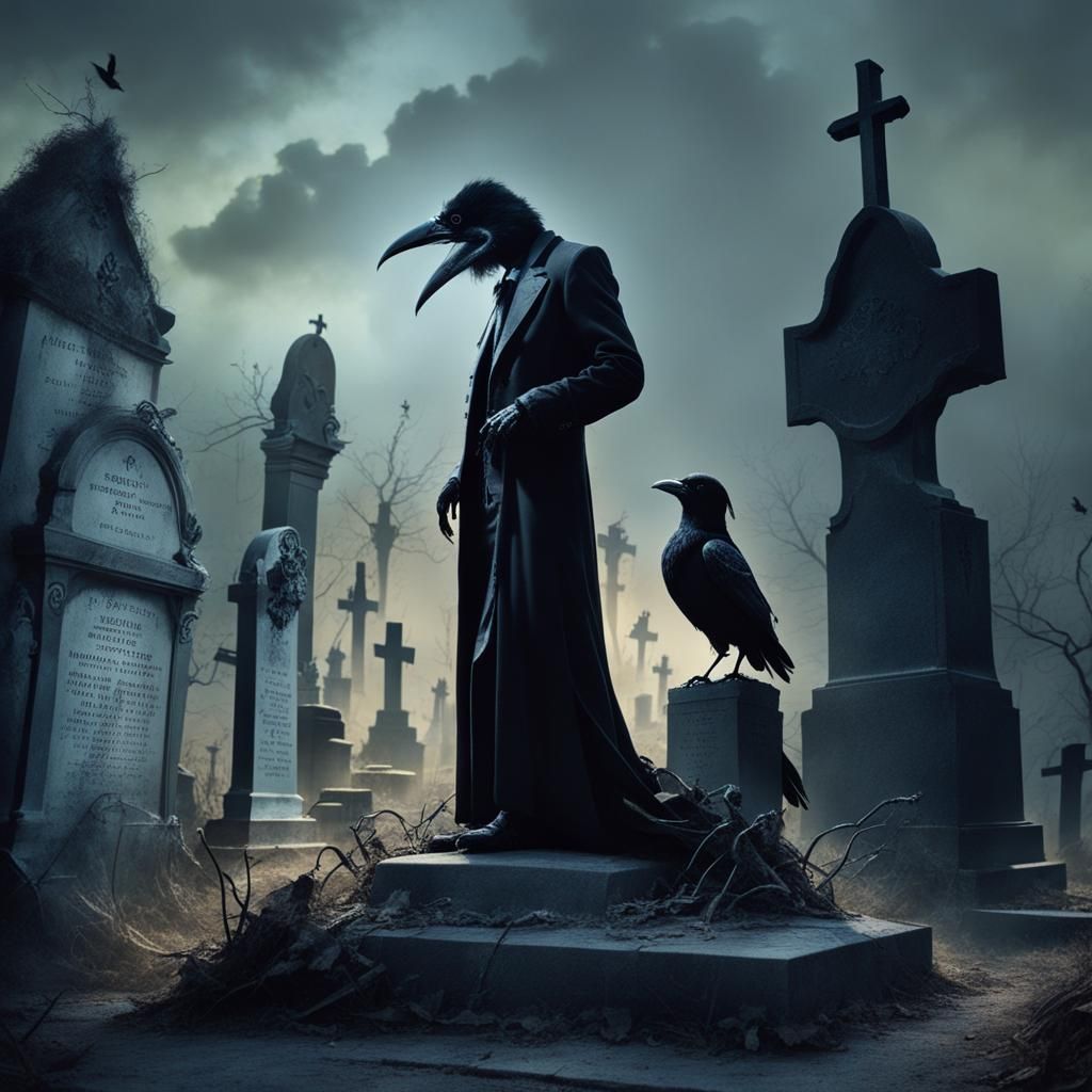 Mr. Crow - AI Generated Artwork - NightCafe Creator