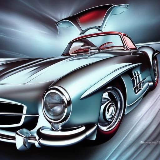 Gull Wing - AI Generated Artwork - NightCafe Creator