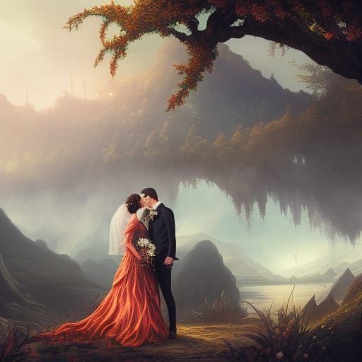 Wedding - AI Generated Artwork - NightCafe Creator