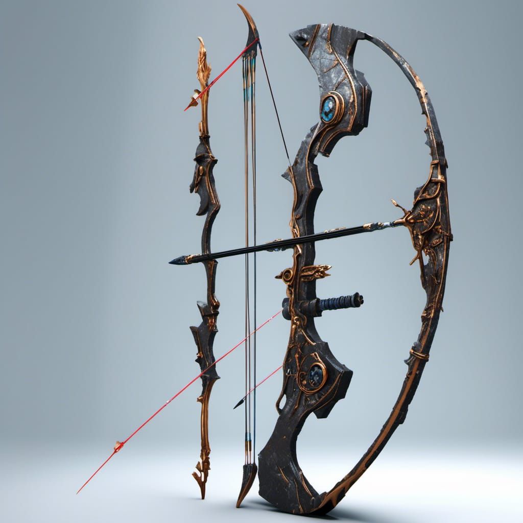 Compound bow - AI Generated Artwork - NightCafe Creator
