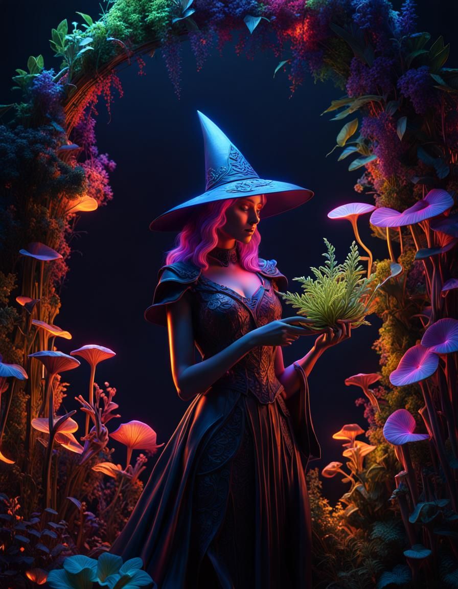 Deadly Nightshade - AI Generated Artwork - NightCafe Creator