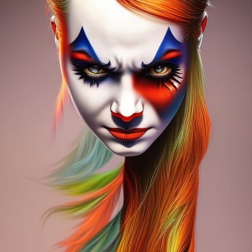 Tears Of A Clown Ai Generated Artwork Nightcafe Creator