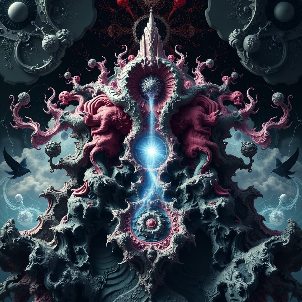 Mandelbrot Alchemy - Ethereal Fractals in Alchemy