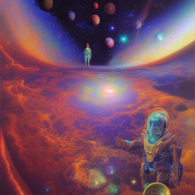 The Cosmic Constant - AI Generated Artwork - NightCafe Creator