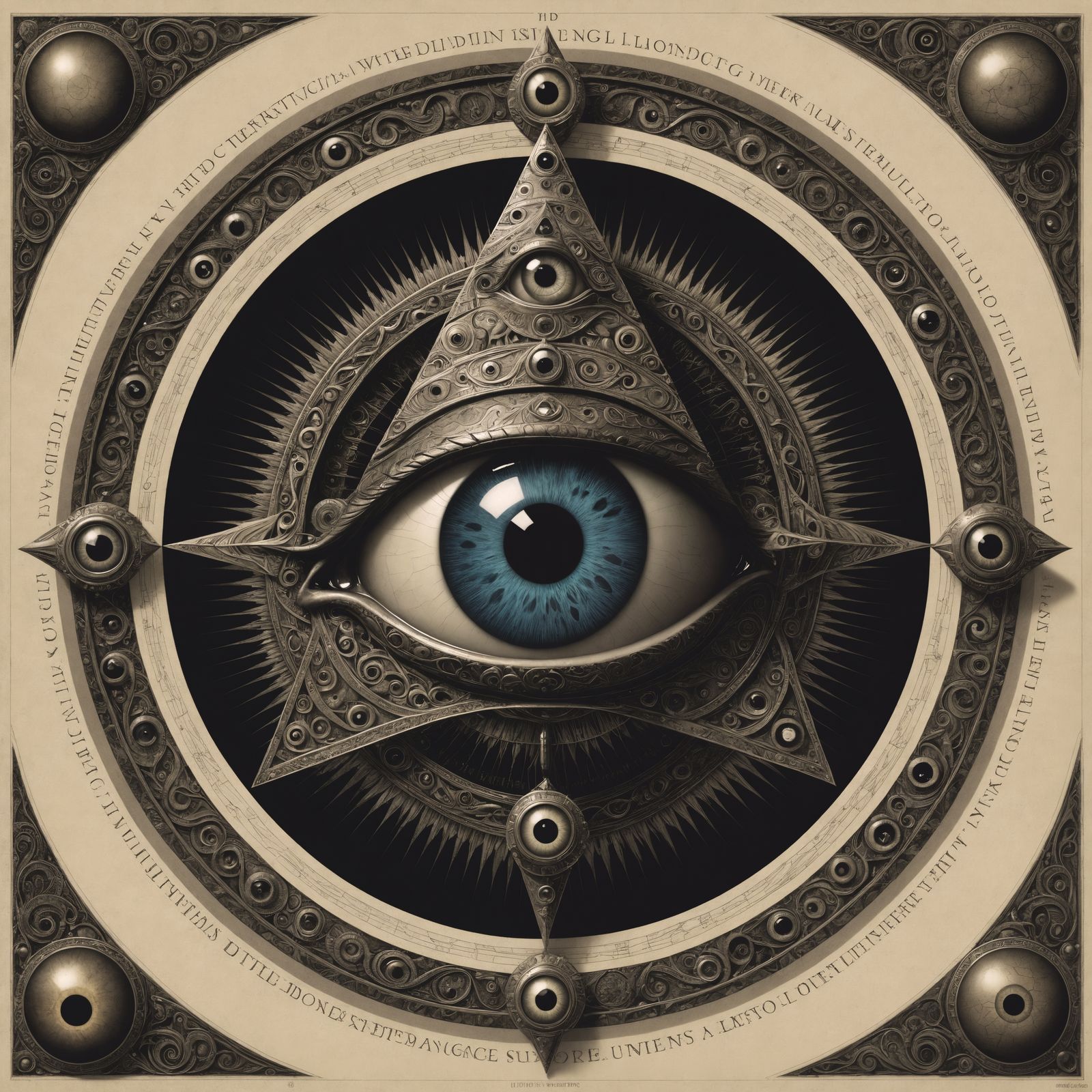 The all seeing eye. - AI Generated Artwork - NightCafe Creator