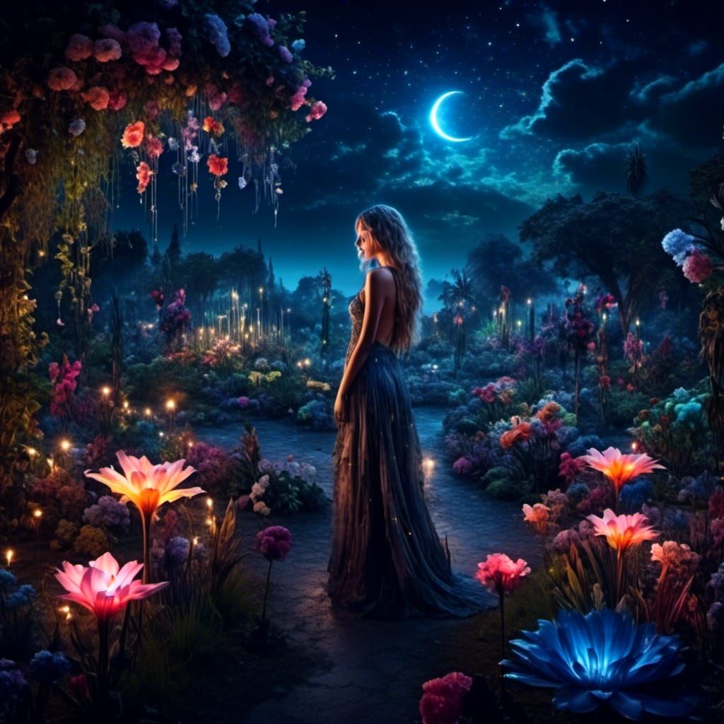 in mistic garden : r/nightcafe