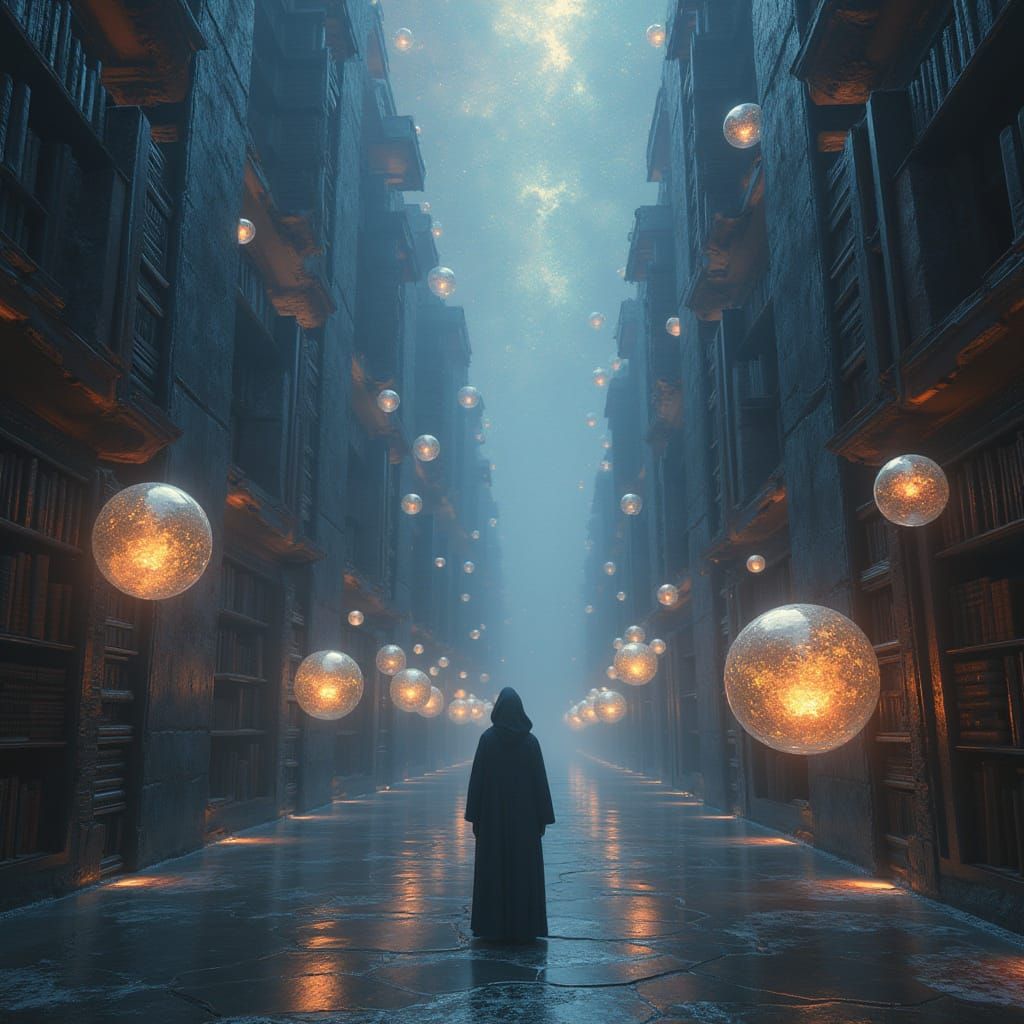 An endless library - Ethereal Library of Endless Knowledge