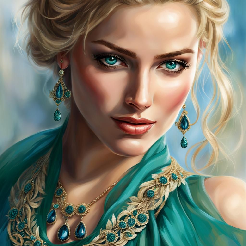 Don't Be Shy Darling - AI Generated Artwork - NightCafe Creator