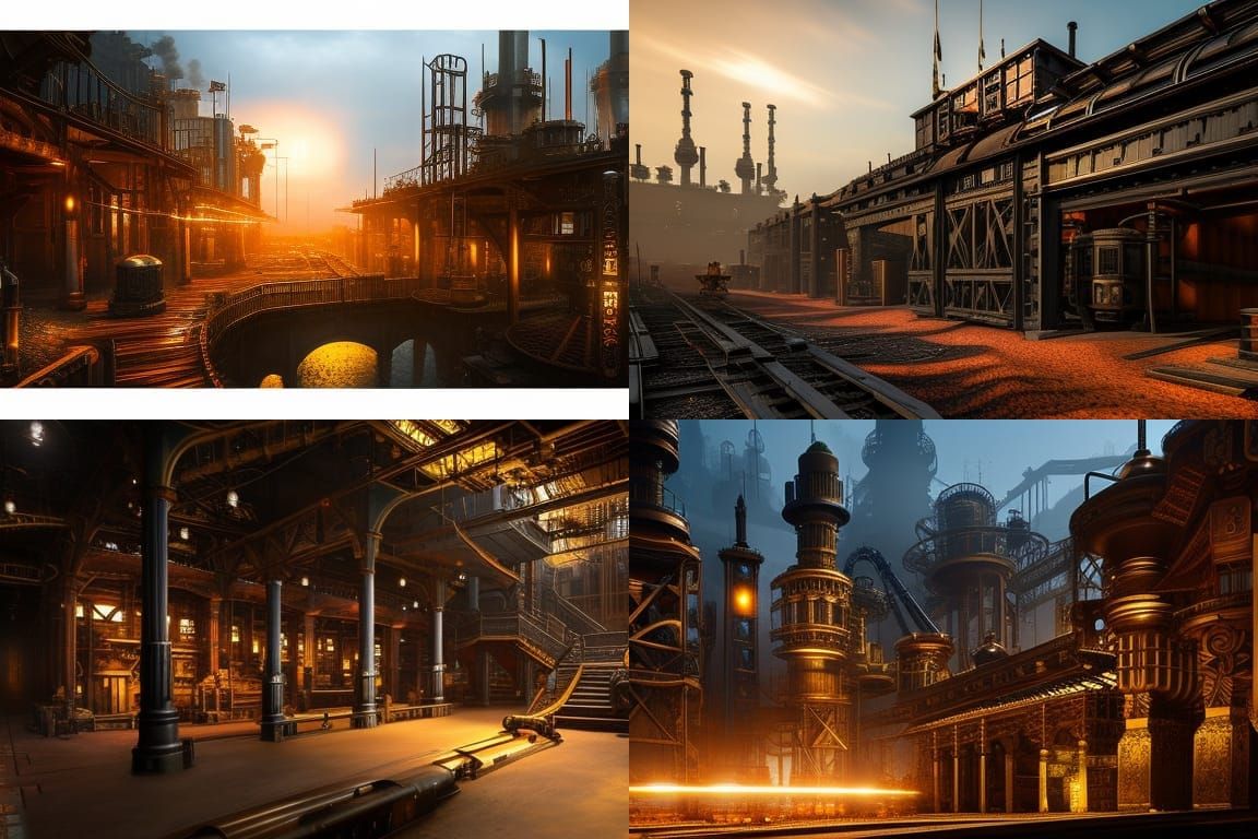 The Factory - AI Generated Artwork - NightCafe Creator