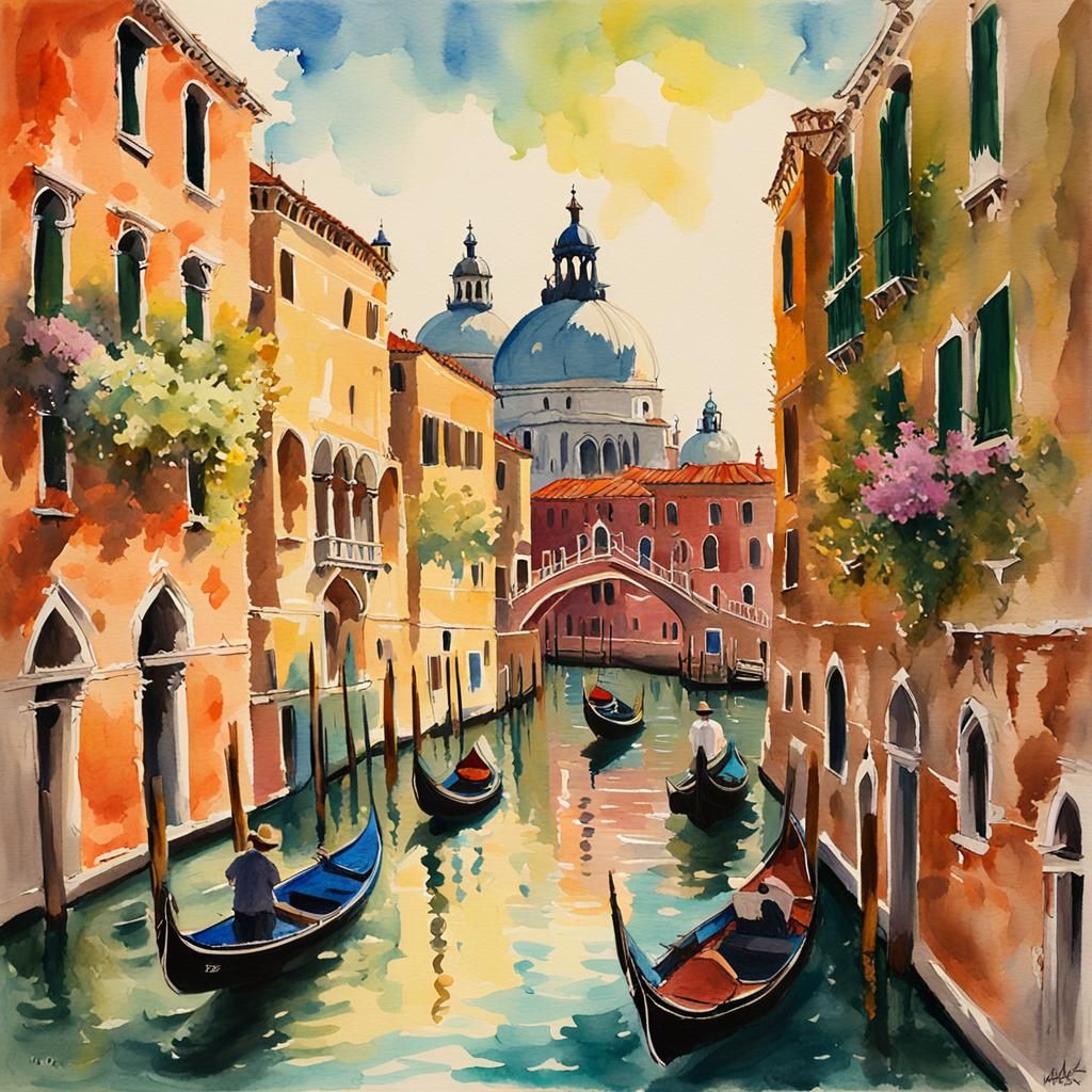 Venice - AI Generated Artwork - NightCafe Creator
